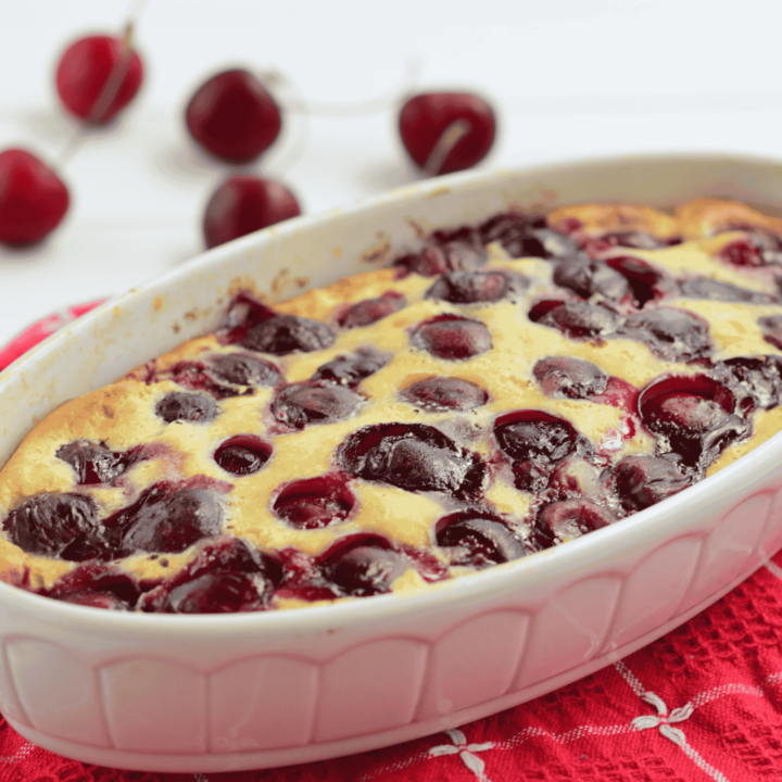 French Clafoutis (Baked Cherry Dessert) | DelishGlobe