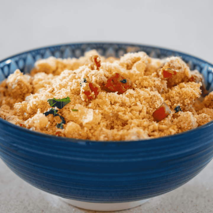 Brazilian Farofa (Toasted Cassava Flour) | DelishGlobe
