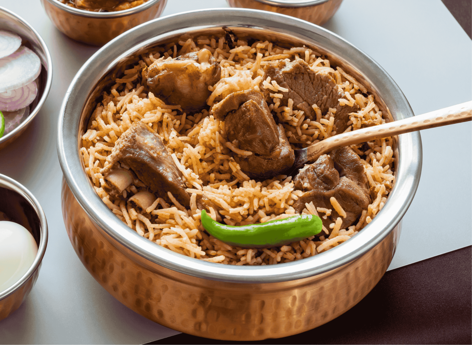 Indian Mutton Biryani (Spiced Rice with Goat Meat) | DelishGlobe