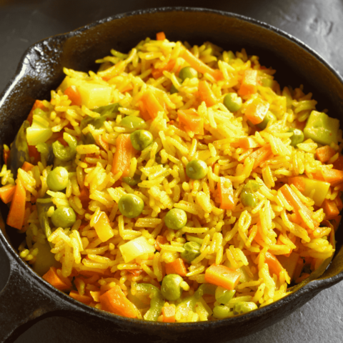 Indian Pulao (Spiced Rice with Vegetables or Meat) | DelishGlobe