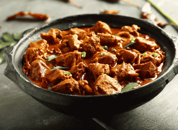 Indian Rajasthani Laal Maas (Spicy Red Mutton Curry) | DelishGlobe
