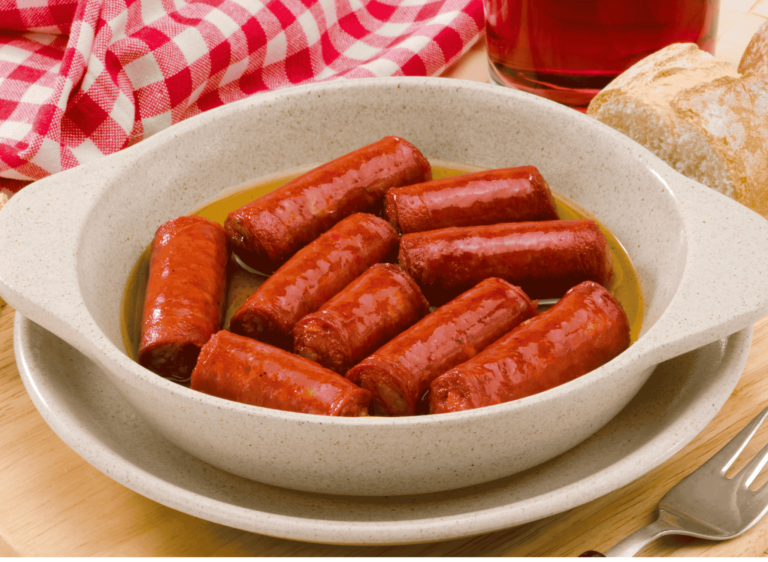 Spanish Chistorra (Spicy Sausage) | DelishGlobe