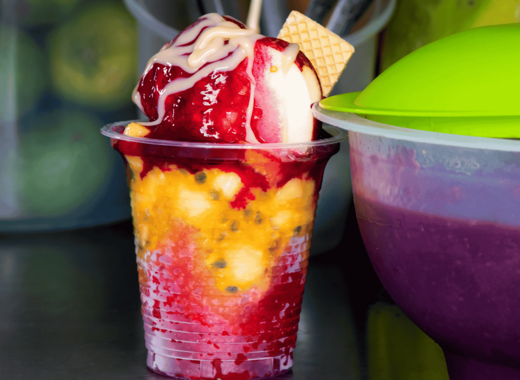 Colombian Cholao (Fruit Salad with Syrup) | DelishGlobe