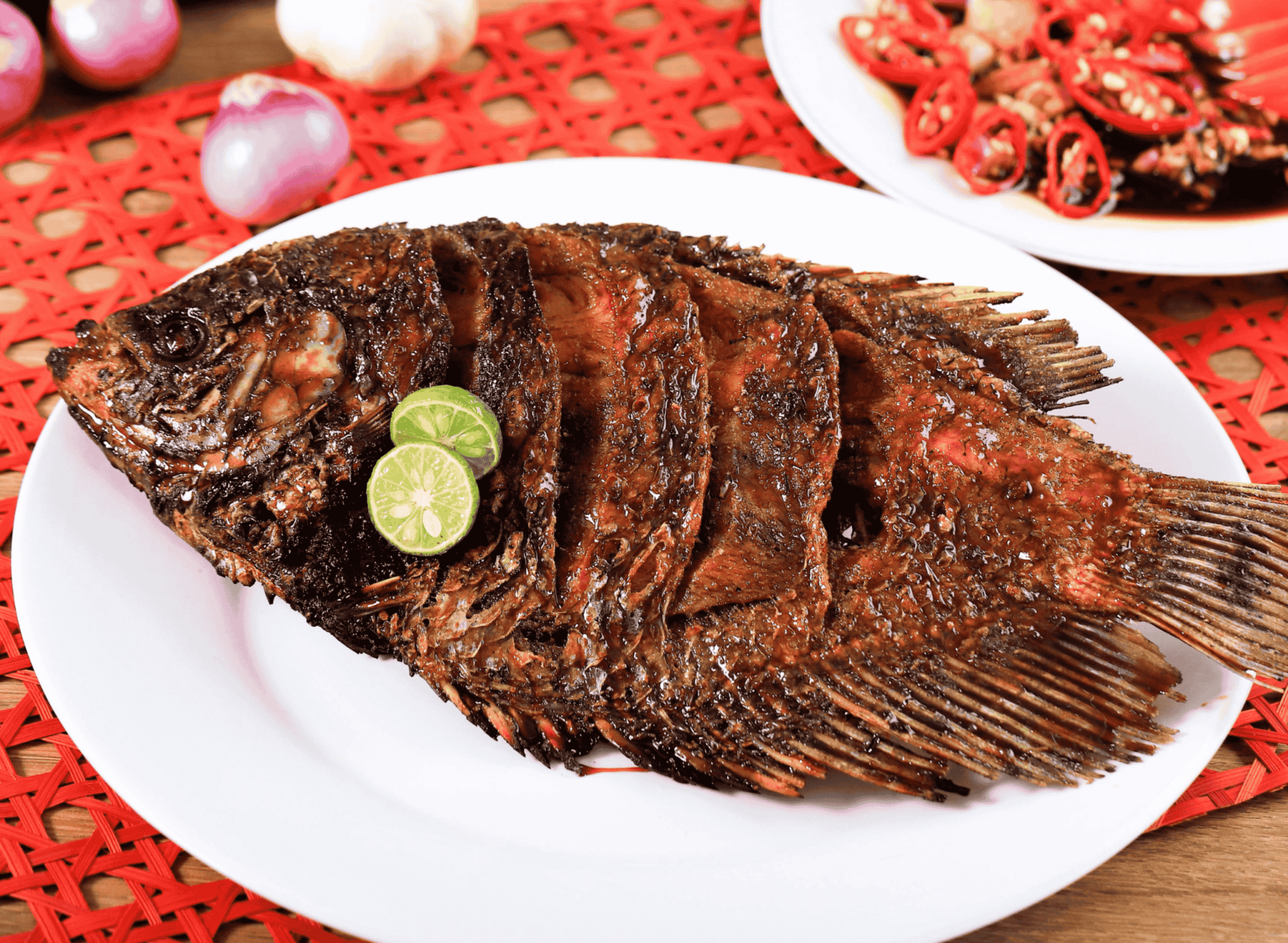 Malaysian Ikan Bakar (Grilled Fish) | DelishGlobe