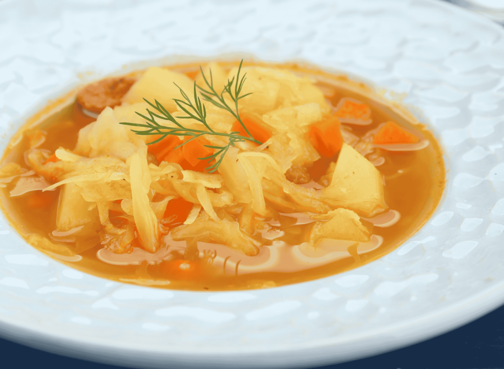 Russian Shchi (Cabbage Soup) | DelishGlobe