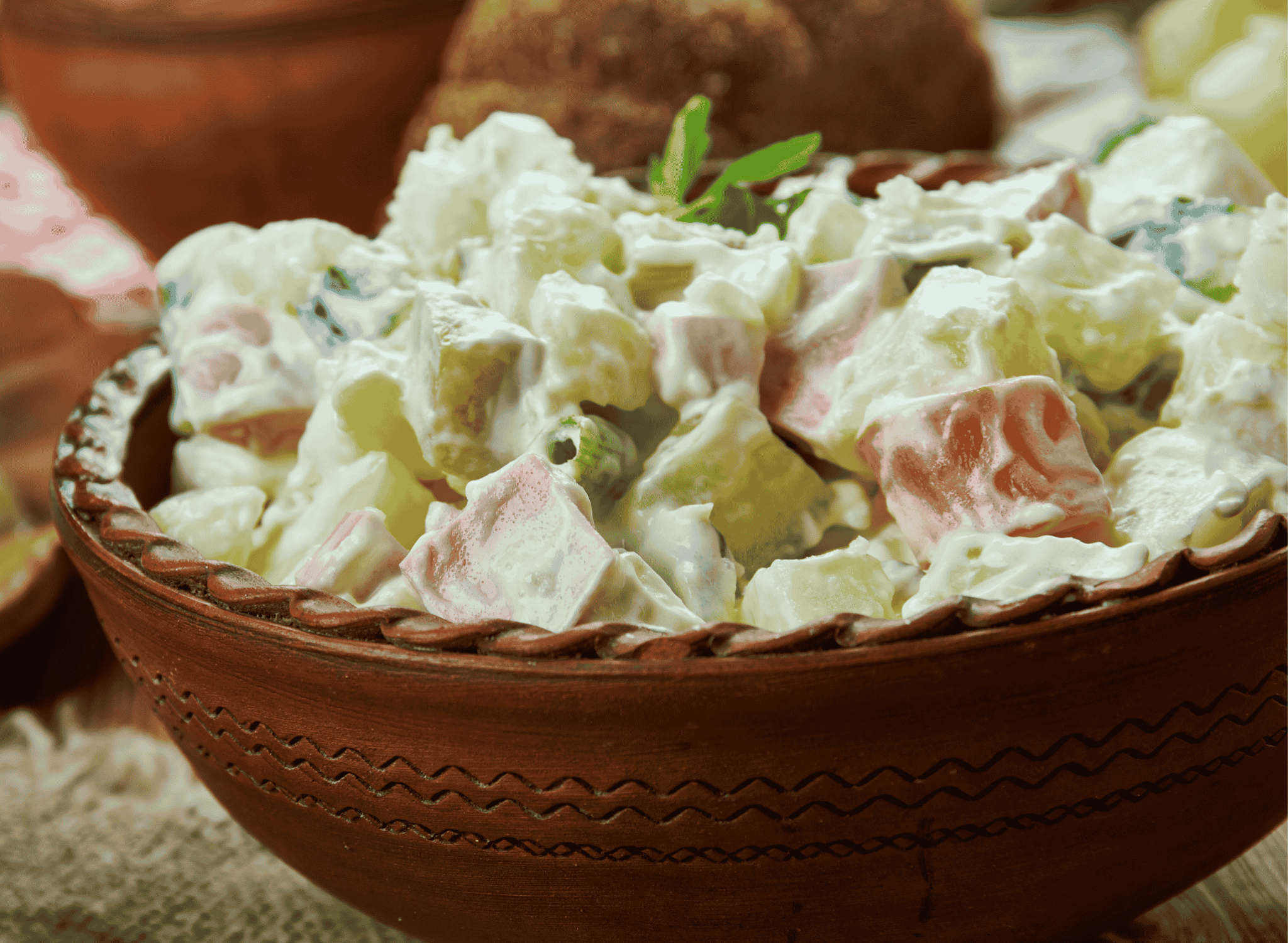 Latvian Rasols (Potato Salad) | DelishGlobe