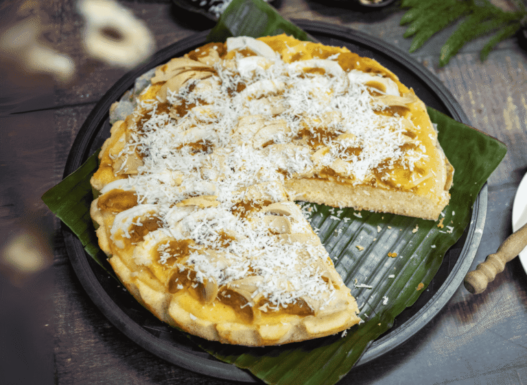 Filipino Bibingka (Rice Cake) | DelishGlobe