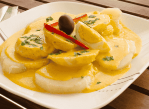 Peruvian Papa a la Huancaína (Potatoes in Spicy Cheese Sauce) | DelishGlobe