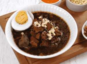 Indonesian Rawon (Black Beef Soup) | DelishGlobe