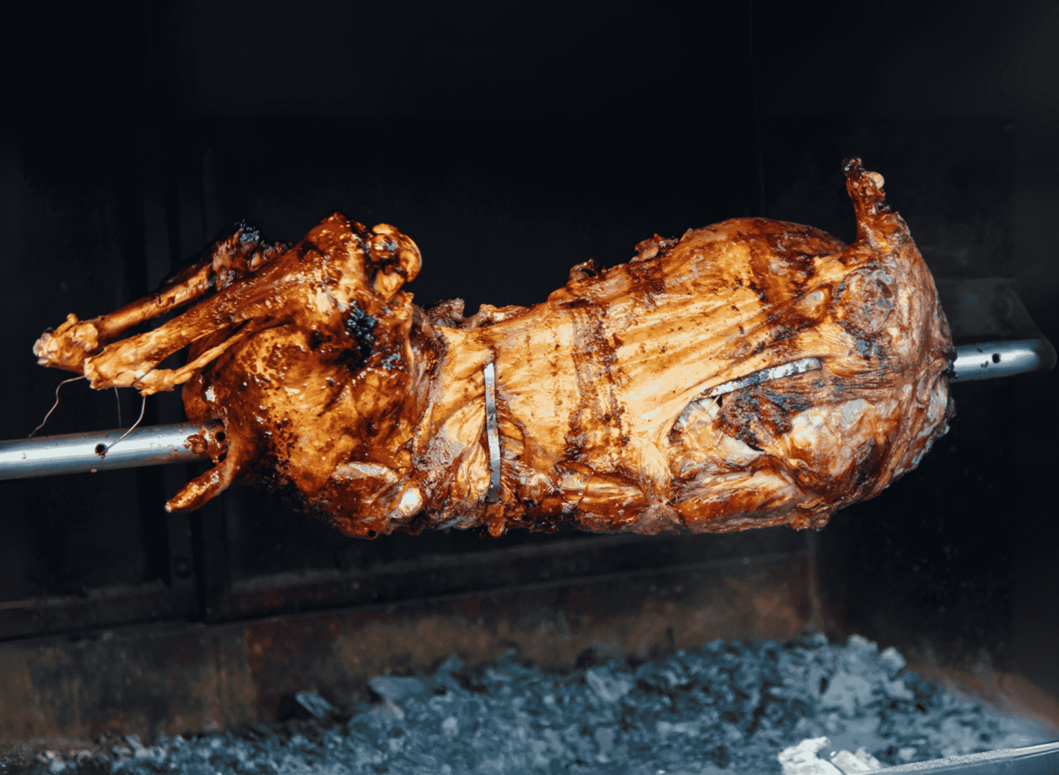 Croatian Janjetina na Ražnju (Spit Roasted Lamb) | DelishGlobe