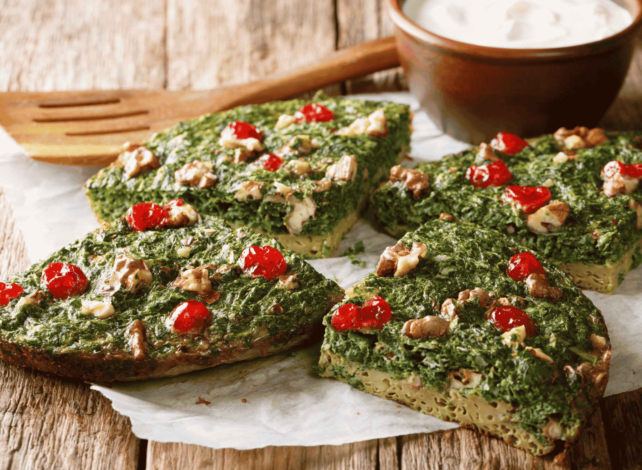 Kuku Sabzi (Herb Frittata) | DelishGlobe