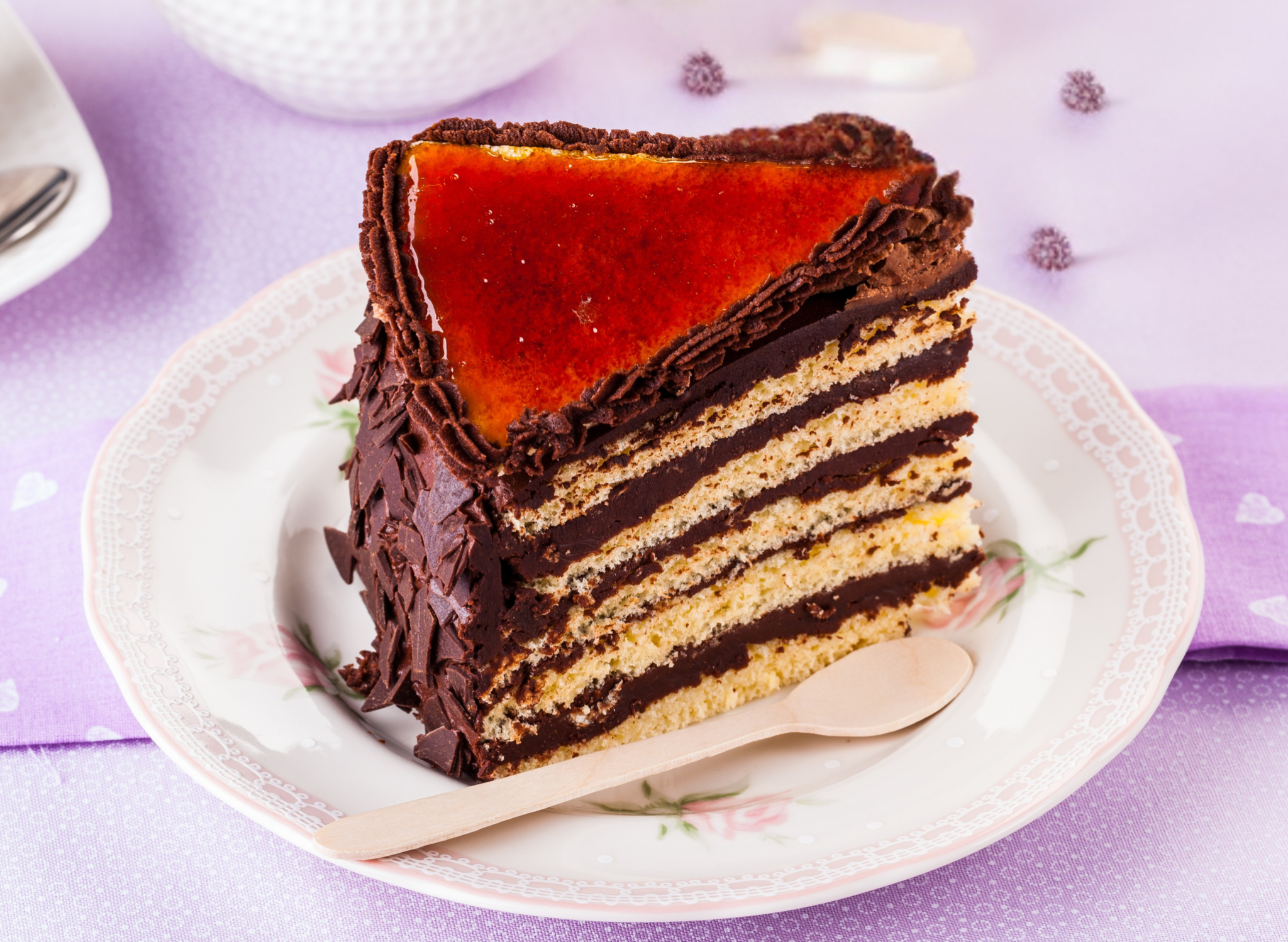 Dobos Torta (Layered Sponge Cake) | DelishGlobe