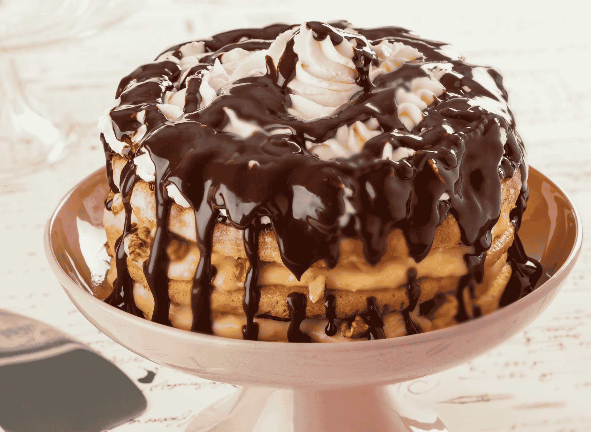 Somlói Galuska (Layered Trifle Cake) | DelishGlobe
